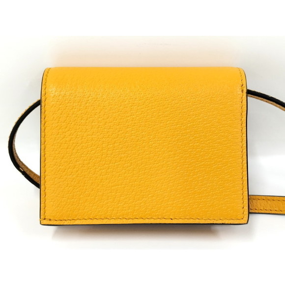 Gucci | Bags | Gucci Compact Collaboration Horsebit Orange Wallet ...